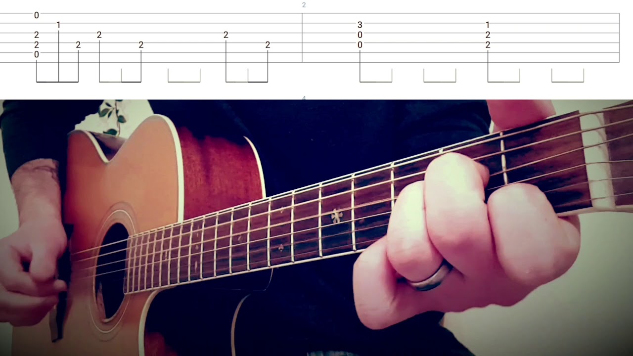 Power over me - Dermot Kennedy, solo guitar, with tab - YouTube