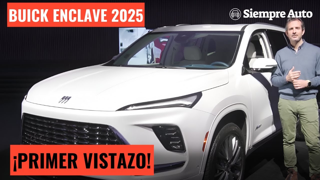 Buick Enclave 2025: Primer vistazo y características del SUV de lujo de ...