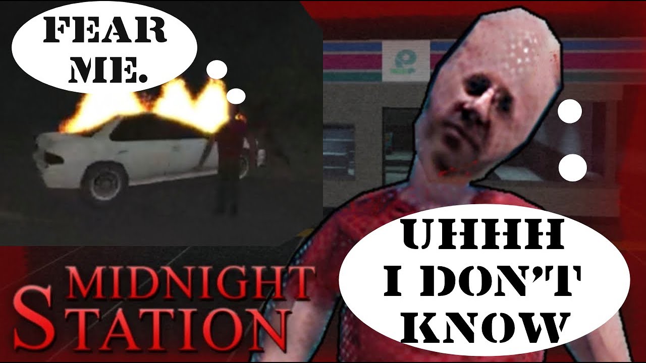 WHY IS THIS DUDE SO STUPID | Midnight Station Horror Game - YouTube