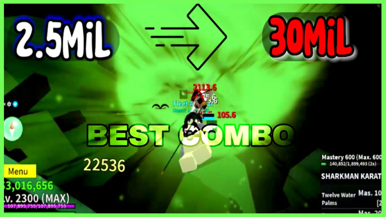 BEST and STRONGEST SAND COMBO IN BLOX FRUITS (easy 30 mil) - YouTube