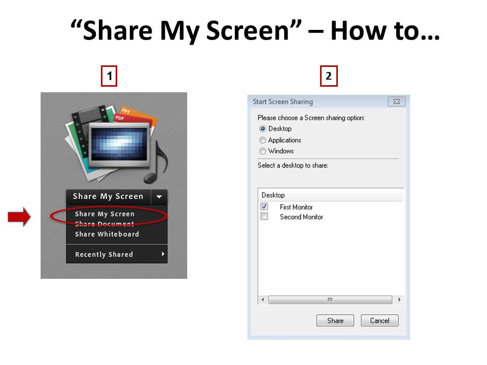 PDByte - Adobe Connect "Share my Screen" Tool - YouTube