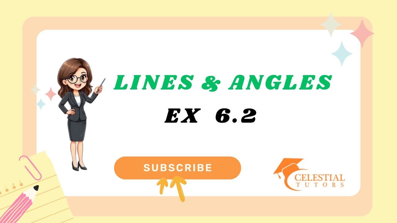 Ex 6 2|| Lines and Angles || Class 9 - YouTube