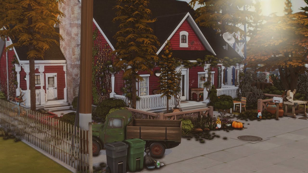 Newcrest - 🏡 Cookout Lookout | The Sims 4 - Stop Motion Speed Build (No ...