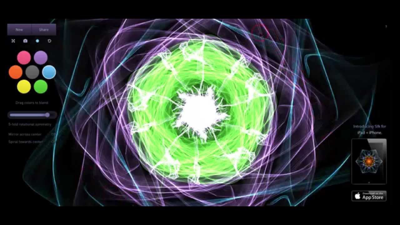 Silk- Interactive Generator | Cool Game - YouTube