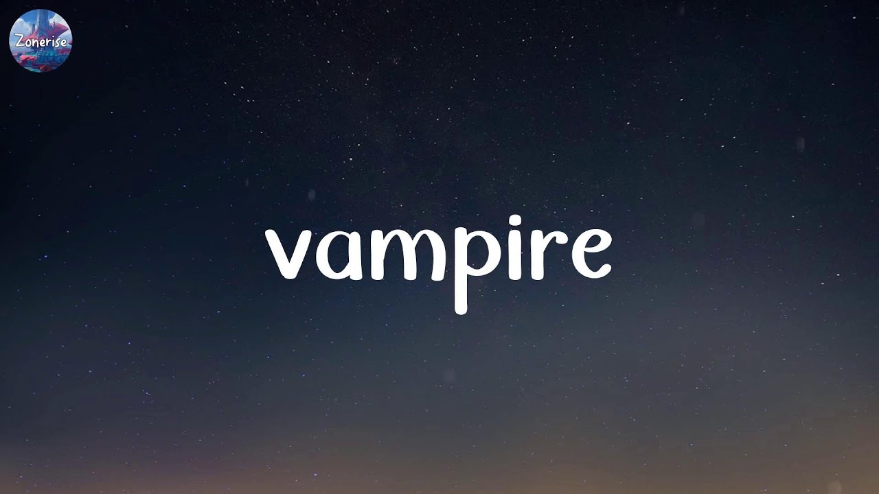 Olivia Rodrigo - vampire (Lyrics) | Ed Sheeran, Shawn Mendes,... (MIX ...