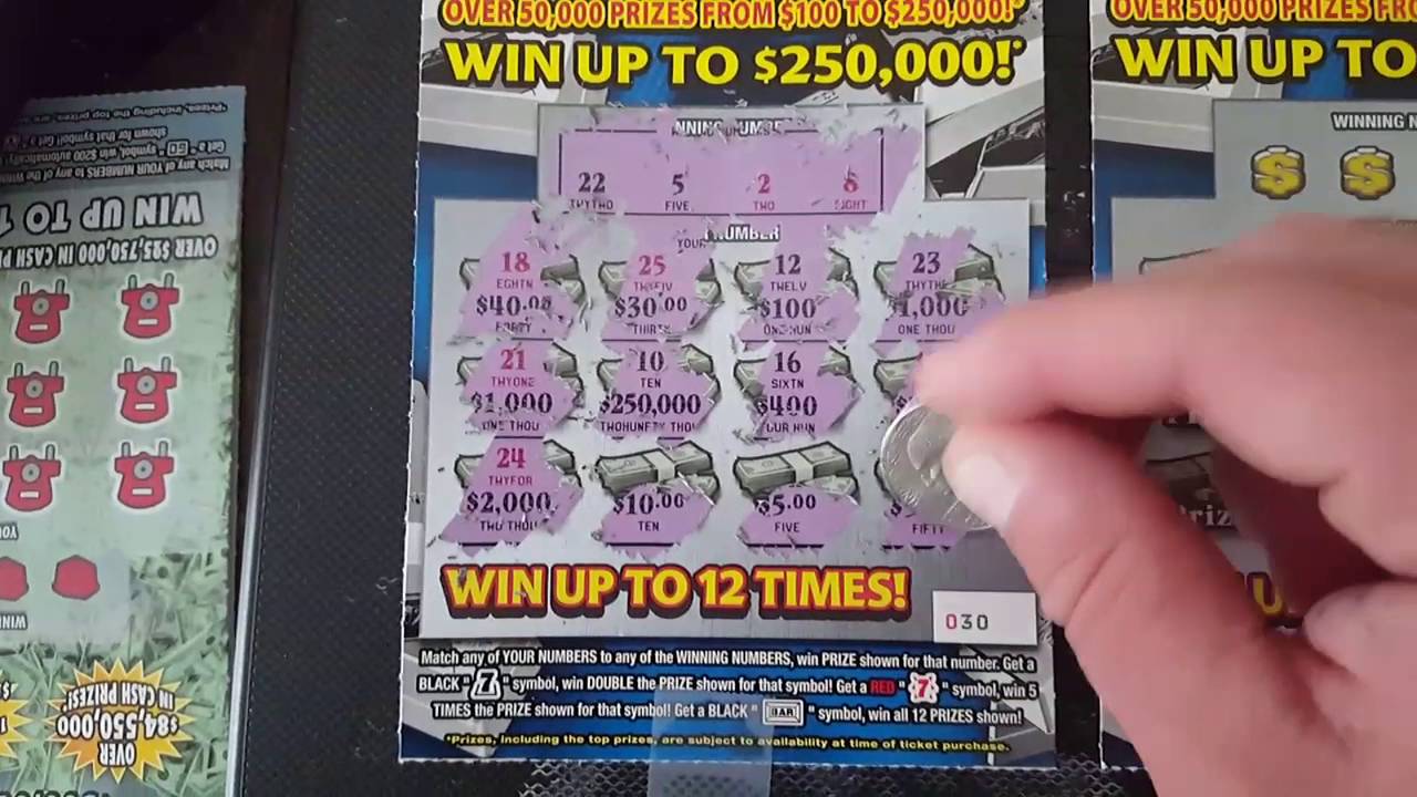 $5 - Platinum 7s Florida Lottery Scratch Off Ticket - YouTube
