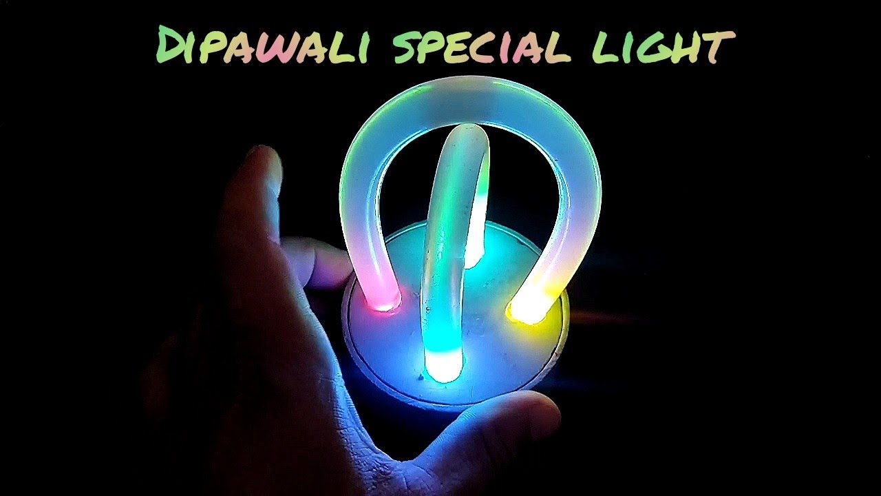 How to make dipawali special light at home || diy decoration light ...