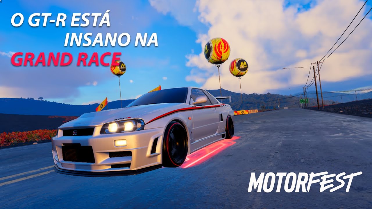 The Crew Motorfest (Keyboard Player) - GT-R (R34) TÁ MONSTRO NA GRAND ...