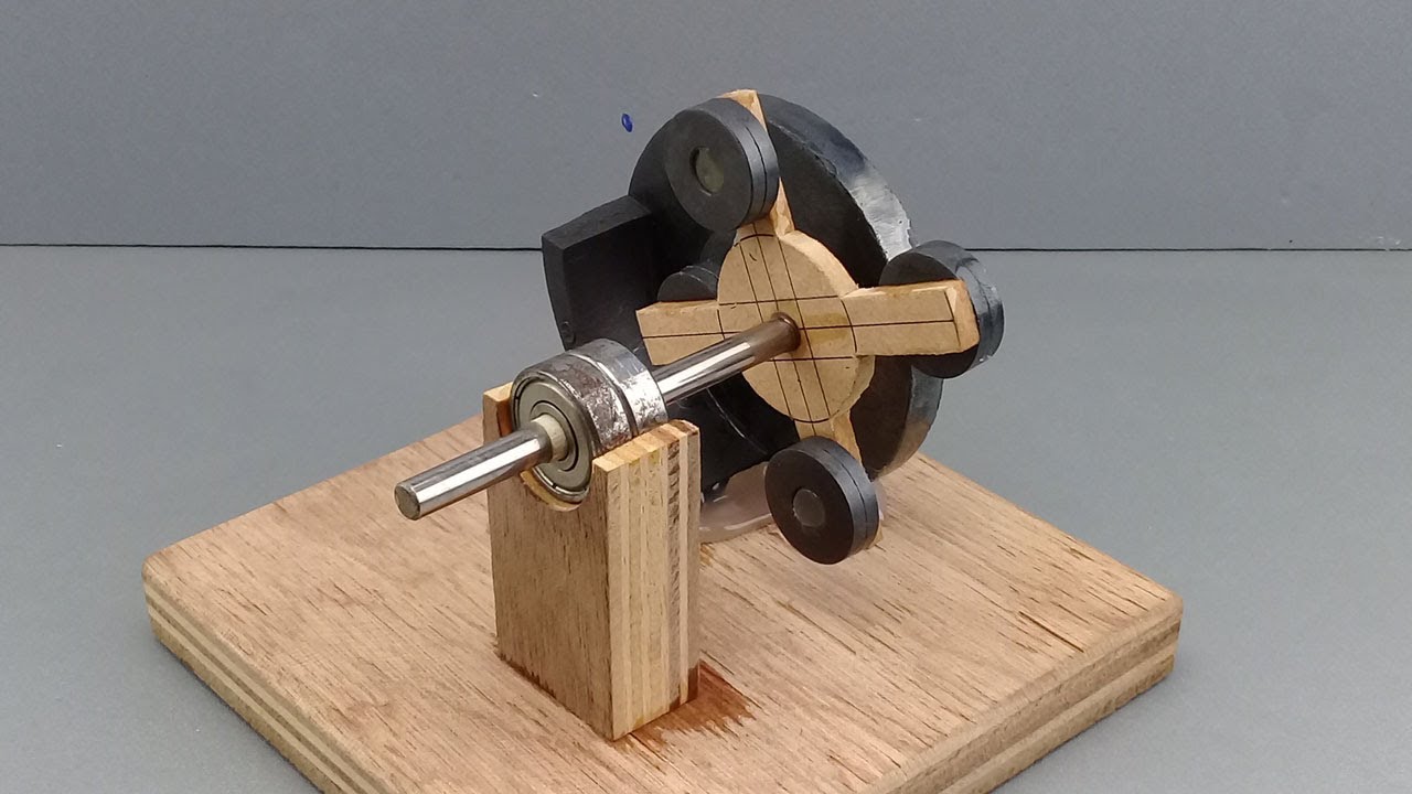 New Of Making Free Energy Generator 12volt Self Running Generator - YouTube