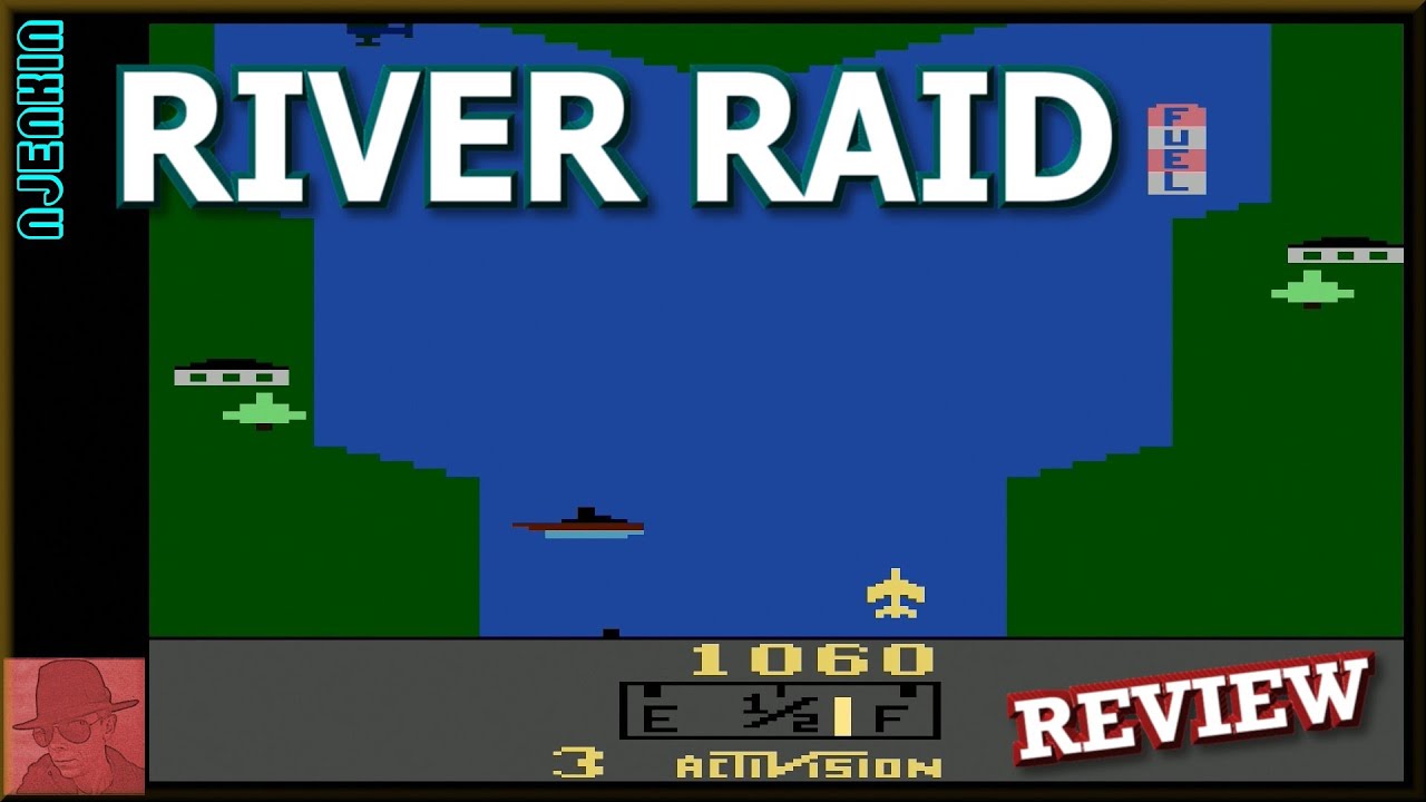 River Raid - on the Atari 2600 - with Commentary !! - YouTube
