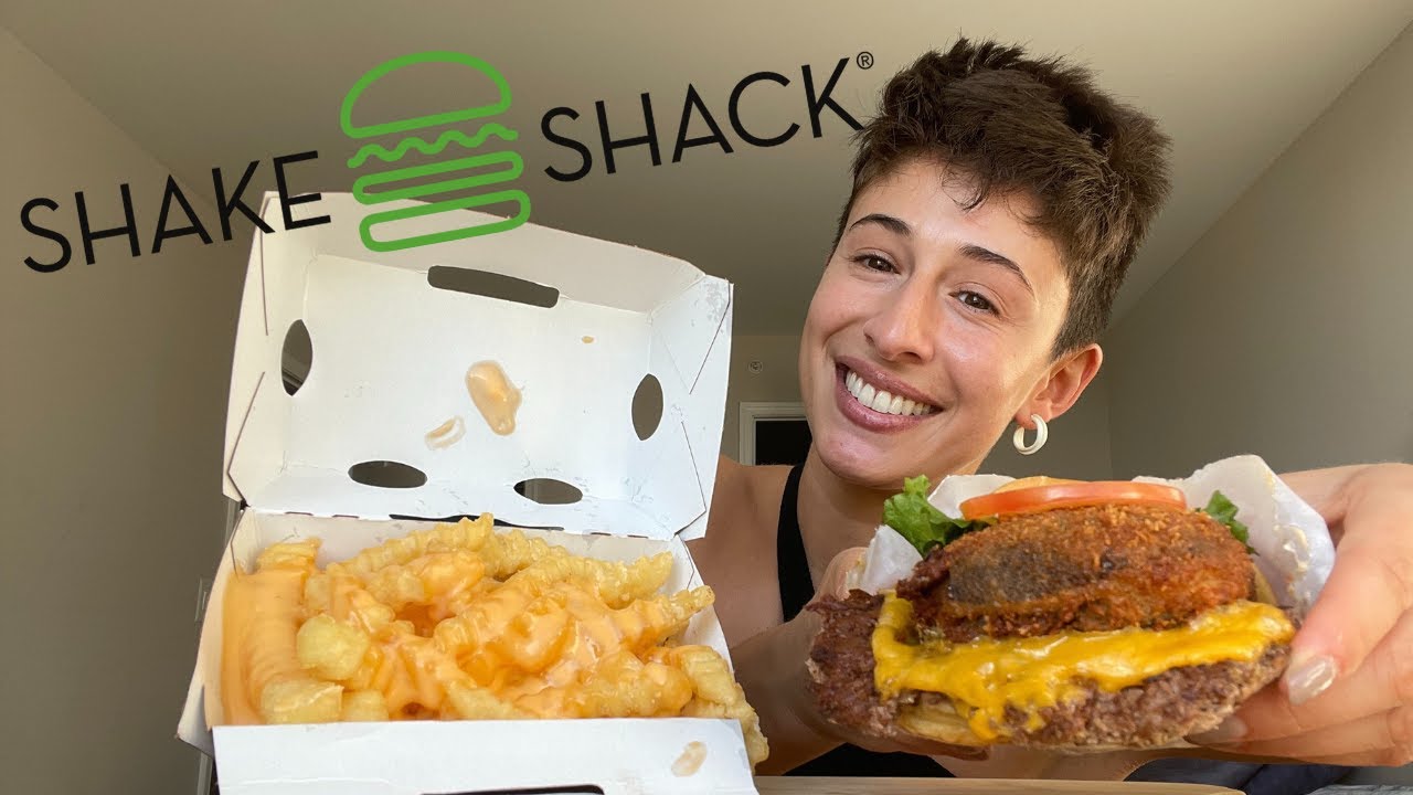 SHAKE SHACK SHROOM STACK !!!!!!! - YouTube