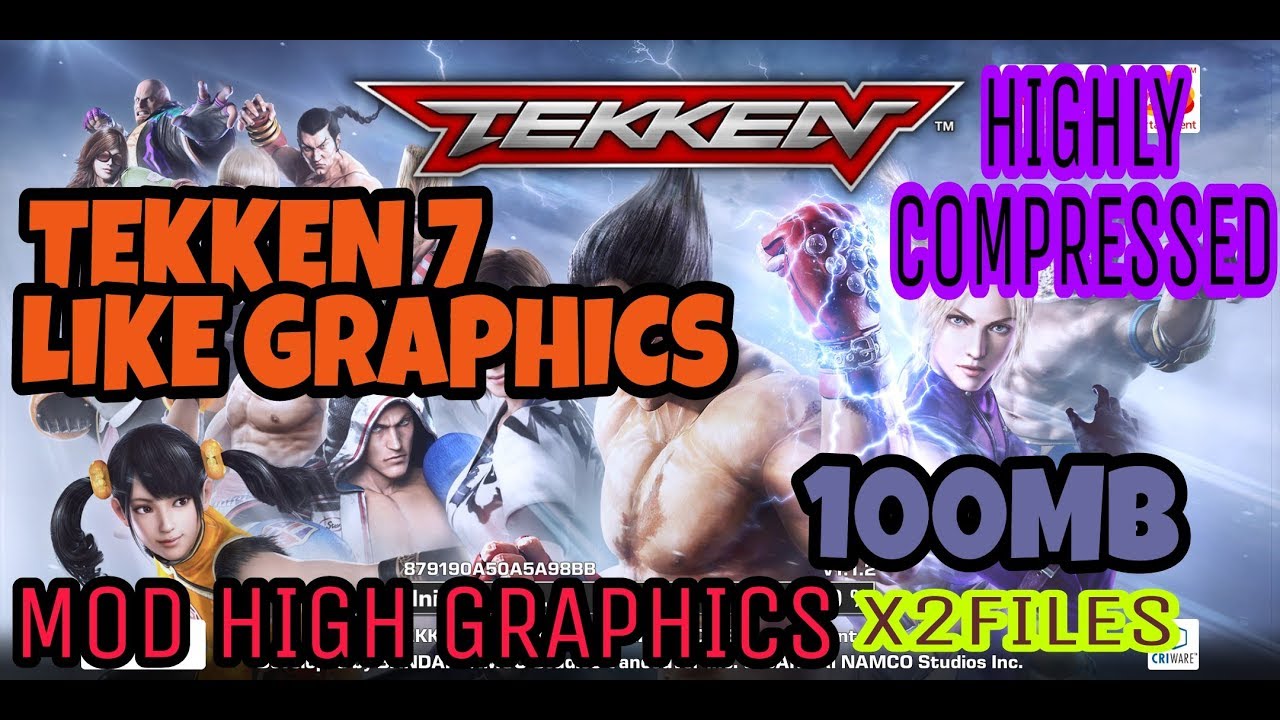 TEKKEN 7 || MOD || HIGH GRAPHICS || ULTRA HIGHLY COMPRESSED || ONLY ...