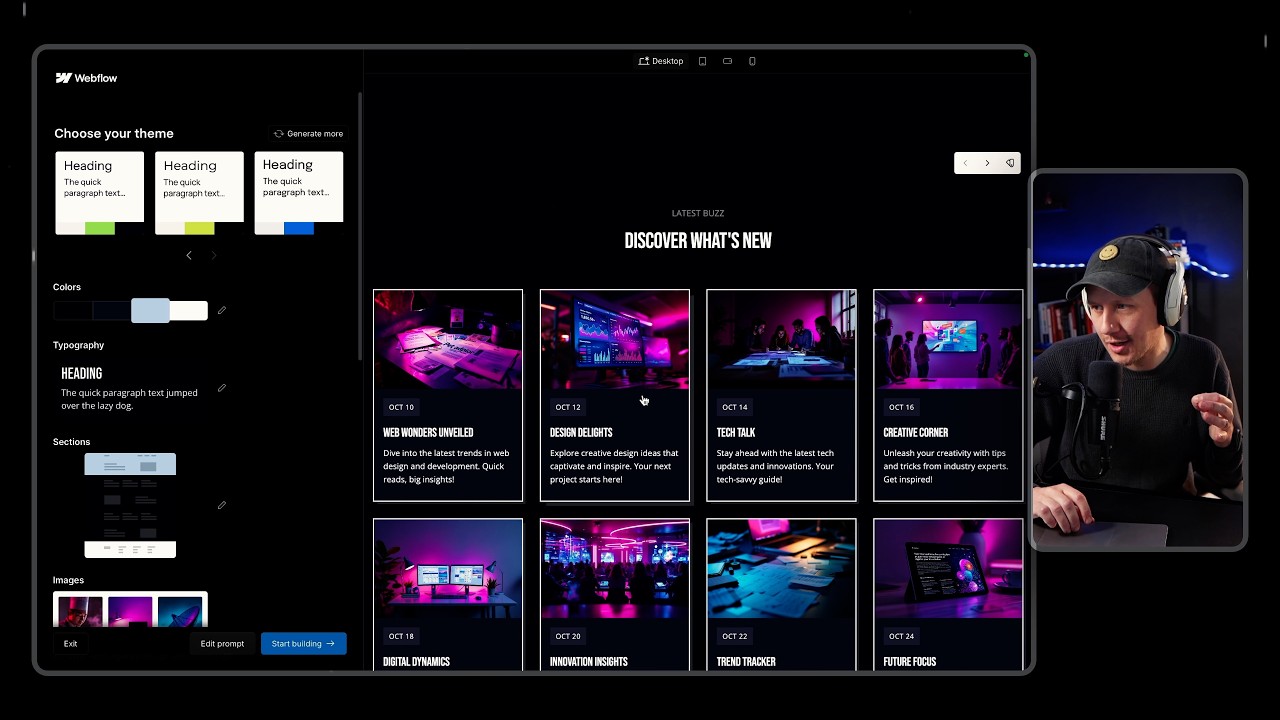 Webflow’s AI Site Builder is Here – First Look & Honest Review - YouTube