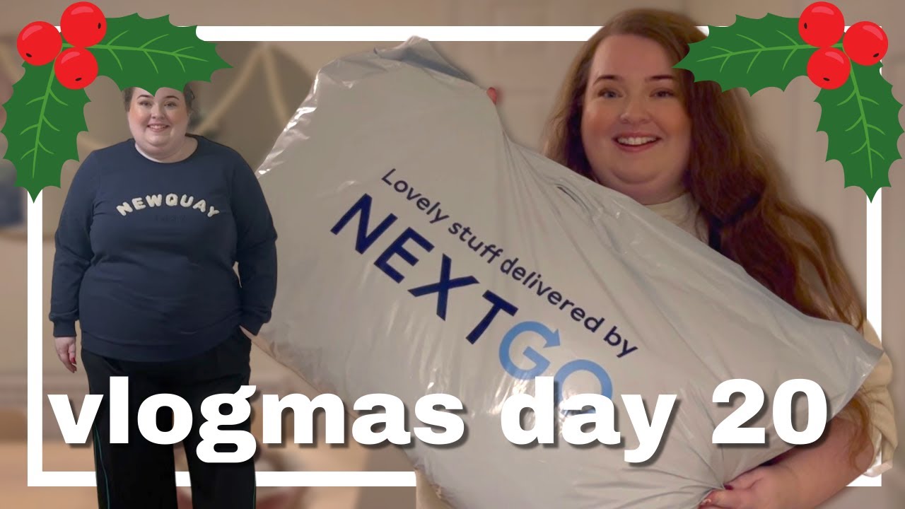 VLOGMAS DAY 20 | 1st time trying NEXT on my channel! | plus size ...