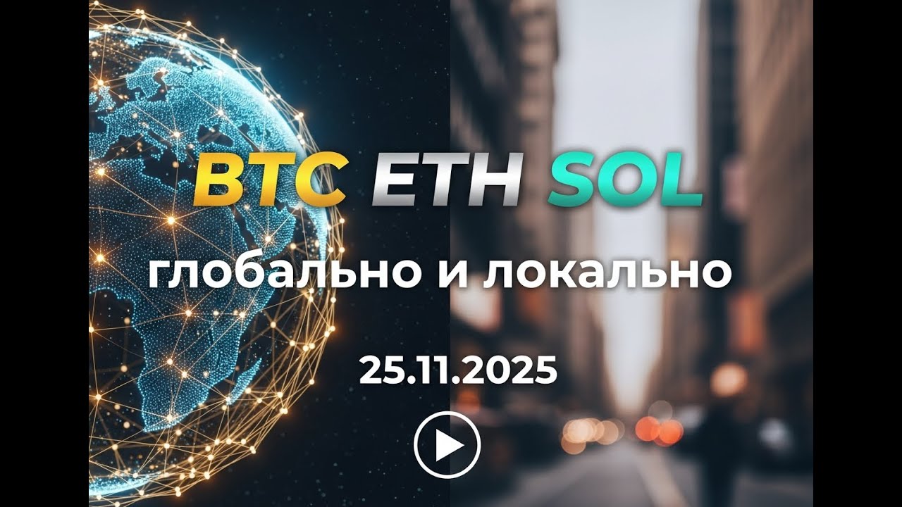 Биткоин падает или это шанс заработать? Локальный и глобальный анализ ...