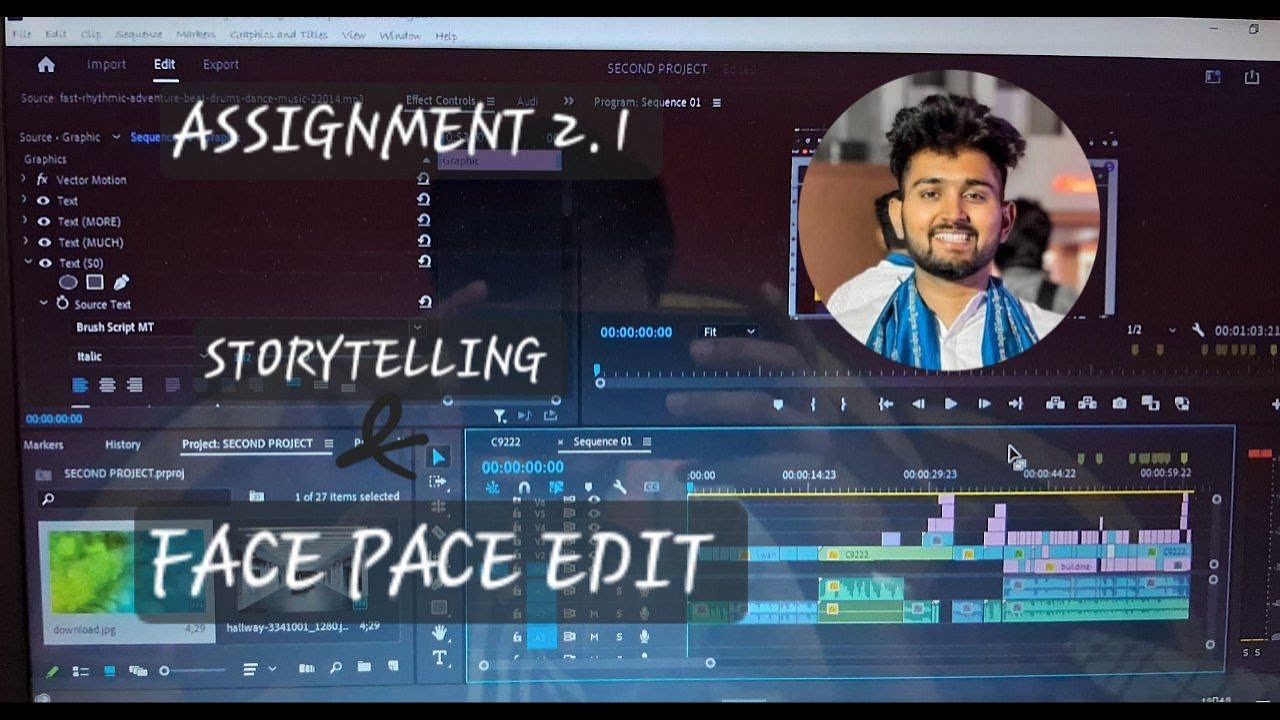 PROJECT 2.1 STORYTELLING & FAST PACE EDIT - YouTube
