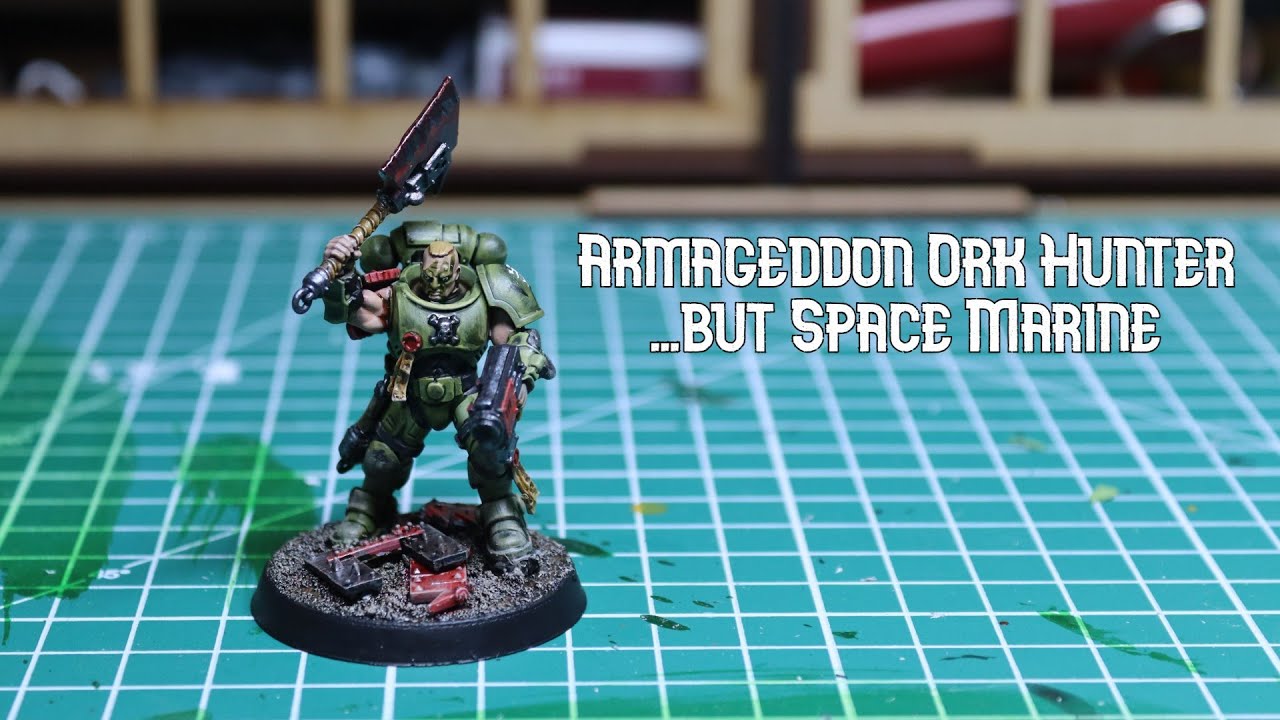 Полиця Кворела: Armageddon Ork Hunter ...but Space Marine - YouTube