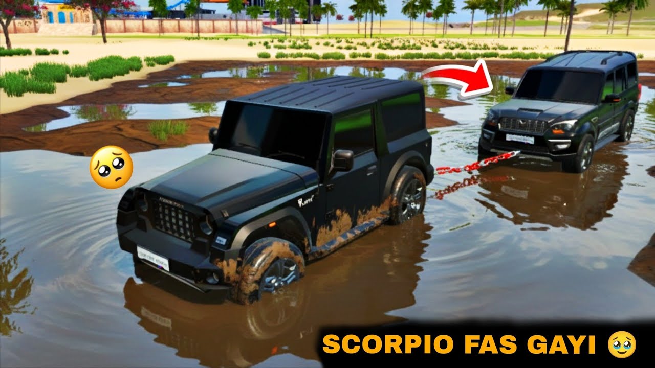 Scorpio fas Gayi l indian Vehicles Simulator 3d l #gaming - YouTube