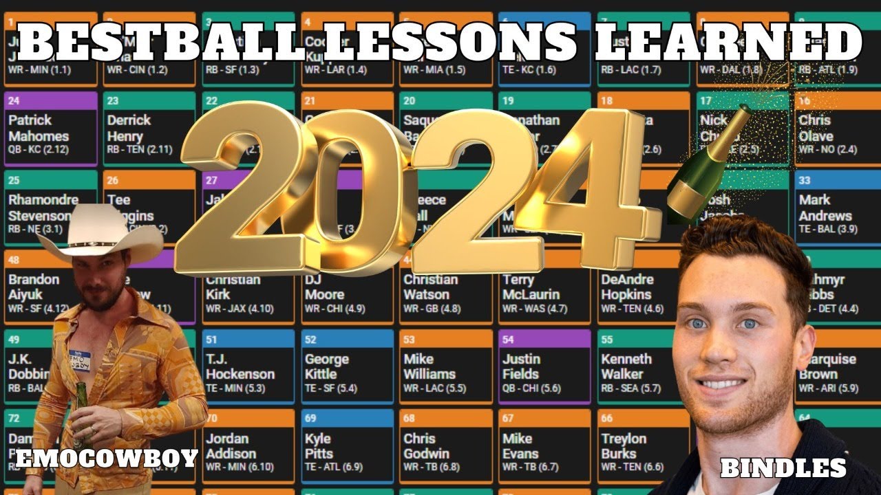 BestBall Lessons Learned & 2024 Resolutions W/ EMOCOWBOY - YouTube