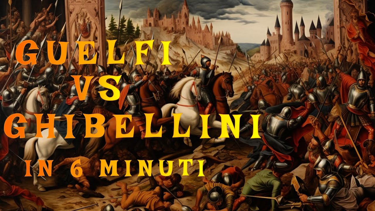 Guelfi vs Ghibellini: l'eterna lotta in 6 minuti - YouTube