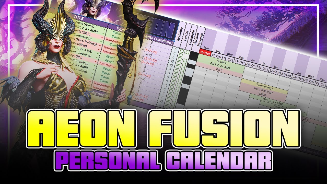 𝐀𝐞𝐨𝐧 𝐏𝐞𝐫𝐬𝐨𝐧𝐚𝐥 𝐅𝐮𝐬𝐢𝐨𝐧 𝐂𝐚𝐥𝐞𝐧𝐝𝐚𝐫 - BRAND NEW TOOL - Get Your Copy EASY ...