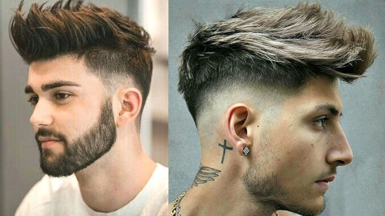 Quiff haircut for men | different type of quiff haircut - YouTube