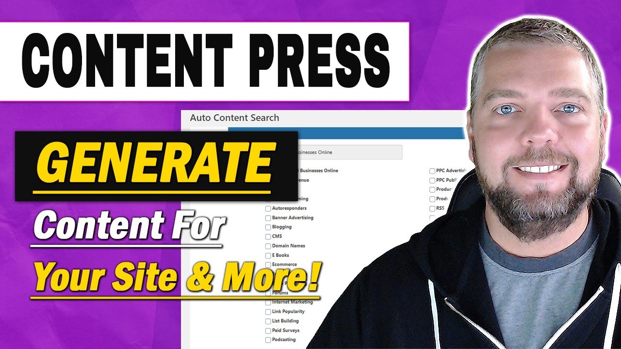 What is Content Press? Watch My ContentPress Review & Demo - YouTube