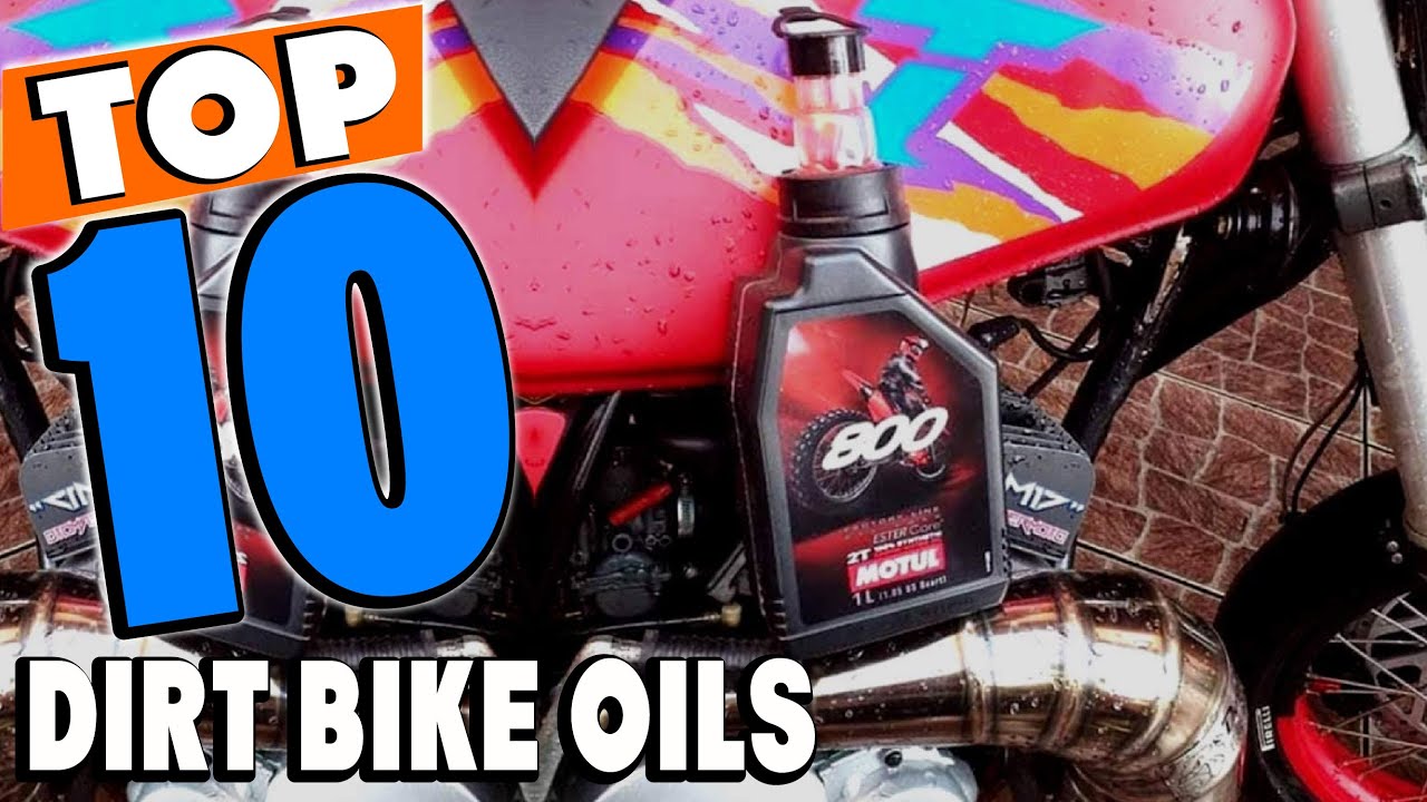Top 10 Best Dirt Bike Oils Review in 2024 - YouTube