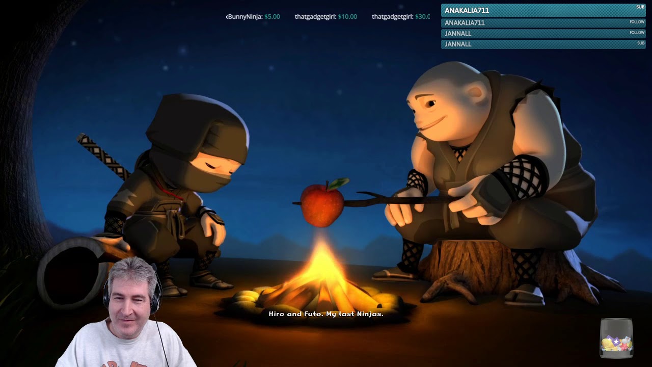 FLEXING MY NINJA SKILLS! | Playing MINI NINJAS [Twitch REPLAY] - YouTube