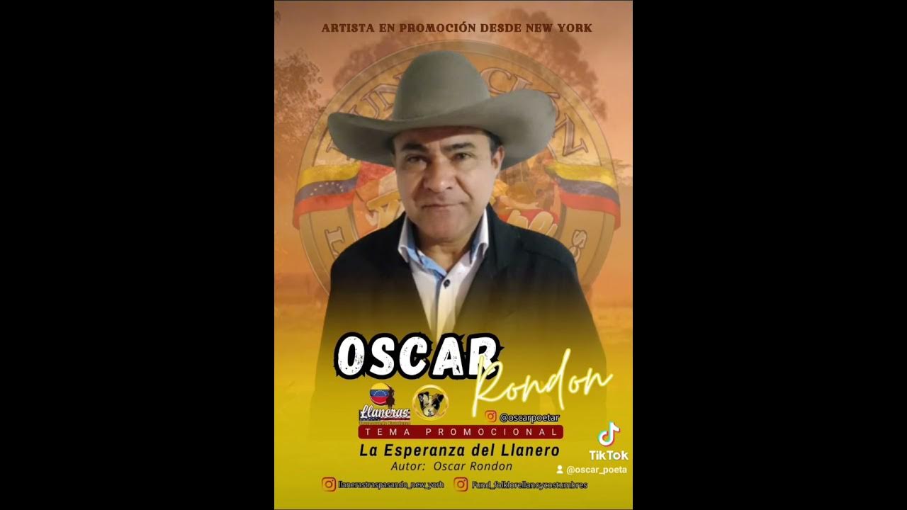 LA ESPERANZA DEL LLANERO - OSCAR RONDÓN . - YouTube