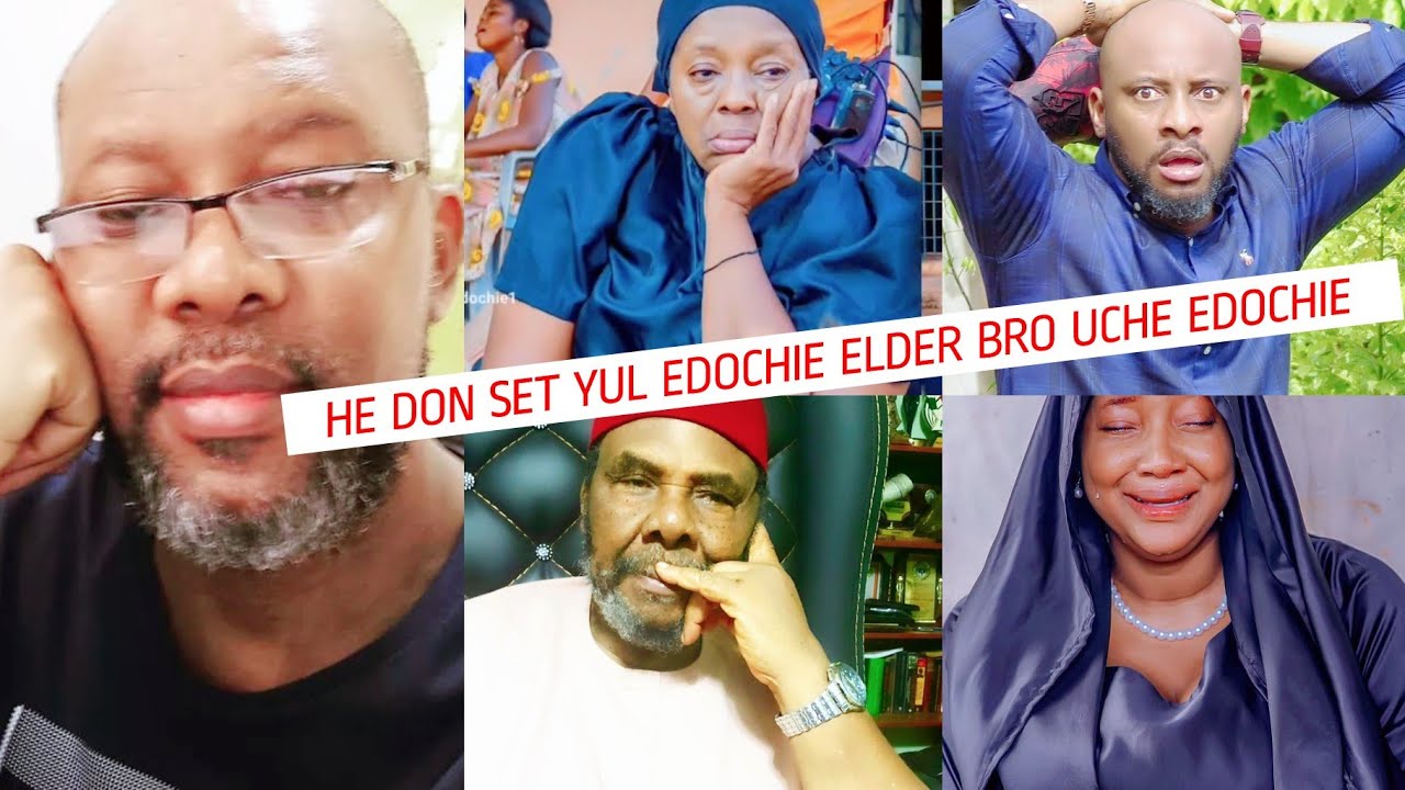 UNBELIEVABLE🙆THIS CAN'T BE TRUE~YUL EDOCHIE ELDER BRO UCHE EDOCHIE IN ...