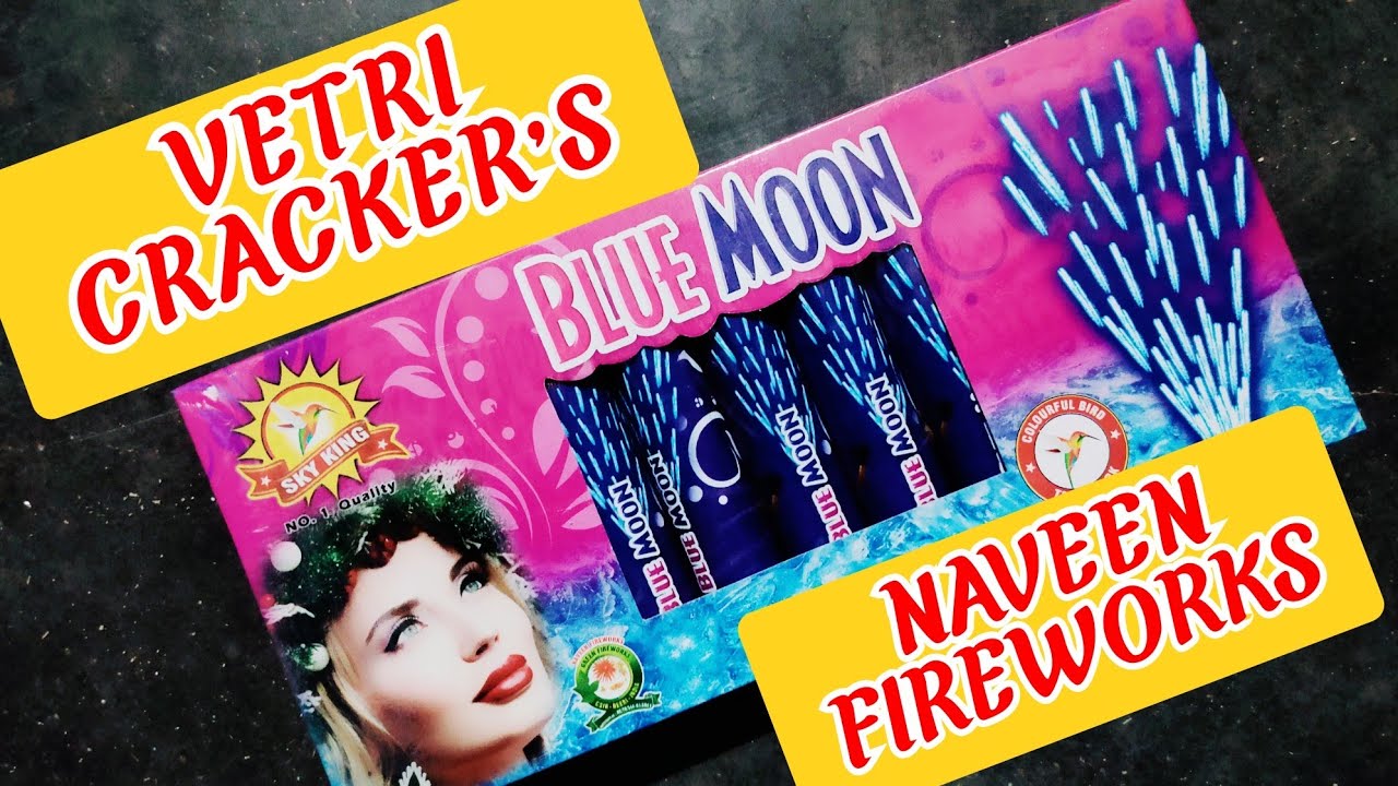 BLUE MOON Mini Ariel for Vetri Crackers Sivakasi #Diwali#2021 - YouTube