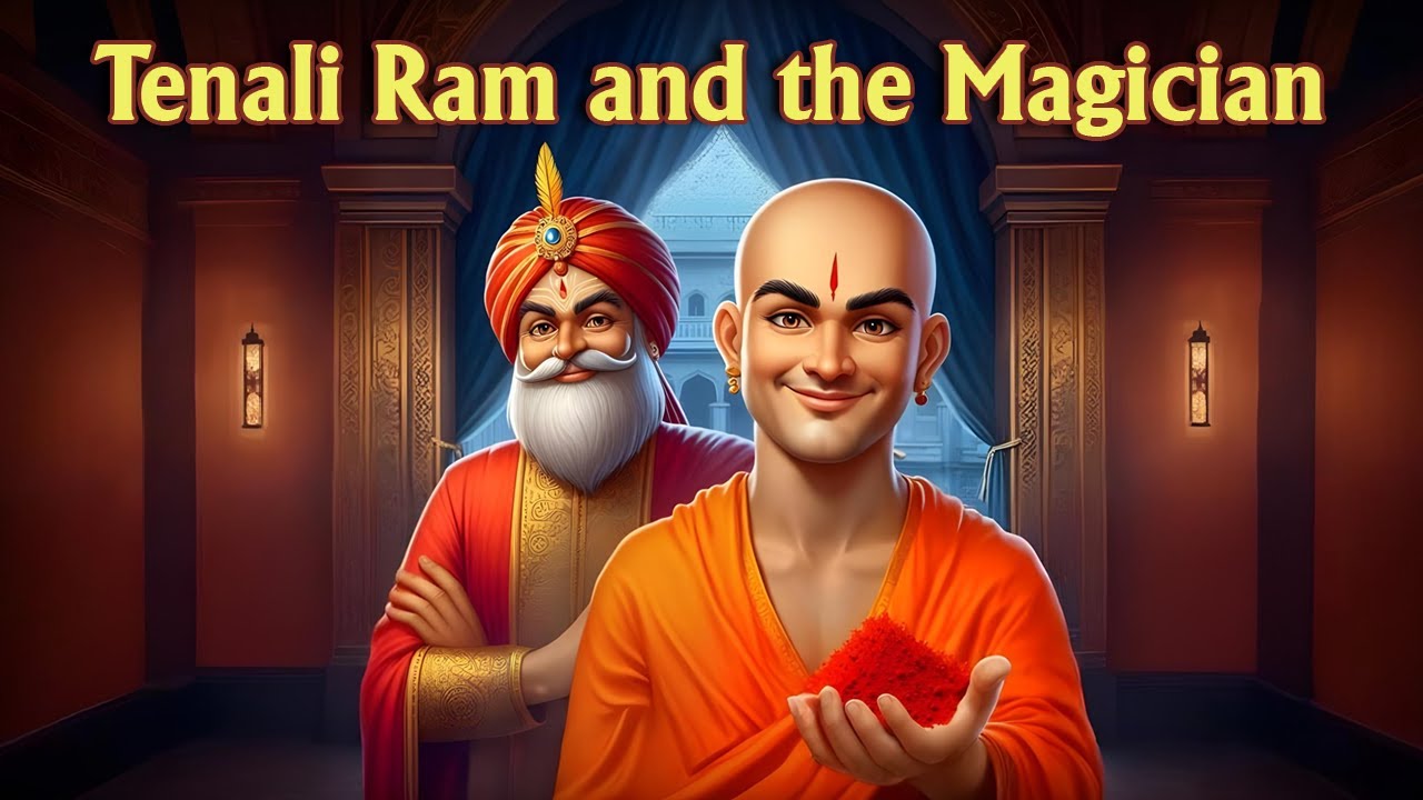 Tenali Ram and the Magician | Tenali Rama Story in English | Moral ...