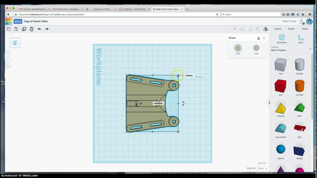 One Way to use Tinkercad for broadly scaling an Enable Device - YouTube