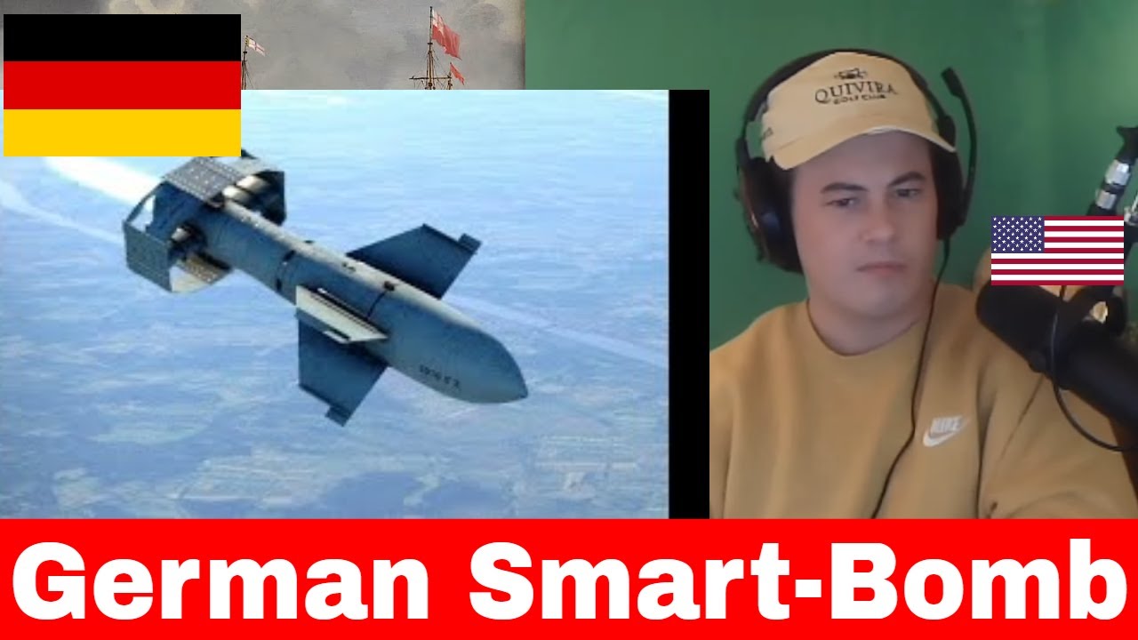 American Reacts Mark Felton - Fritz X - WW2 German Smart Bomb - YouTube