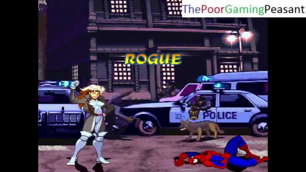 Spider-Man VS Rogue In A DC VS Marvel MUGEN Edition Match / Battle ...