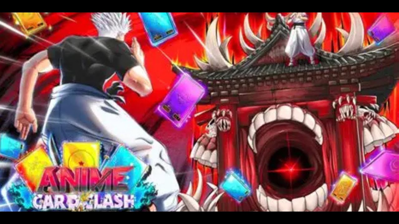 Playing anime card clash! - YouTube