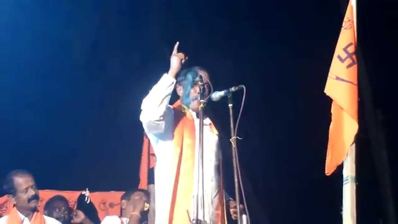 HINDU MAHA SABHA T.BALASUBRAMANIAN speech - YouTube