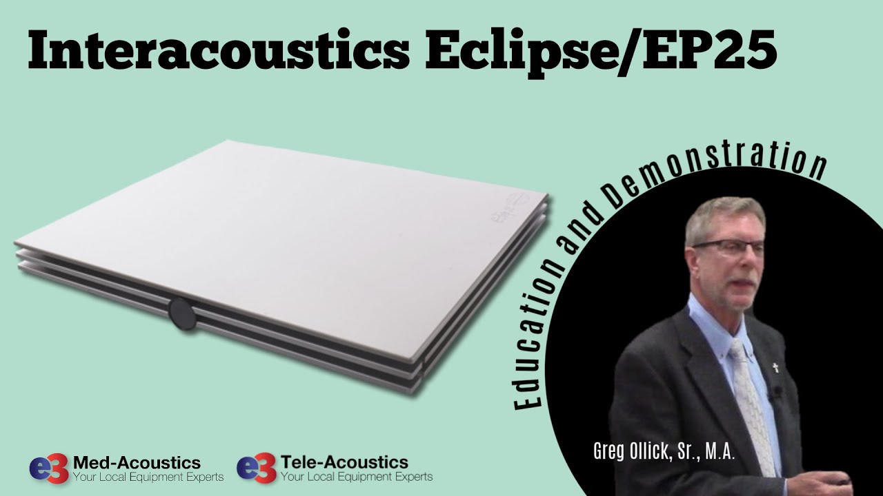 Demonstration of the Interacoustics Eclipse EP25 - YouTube