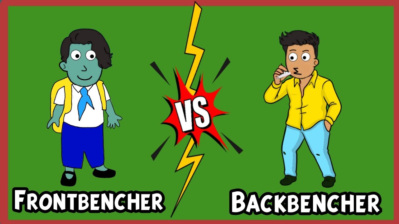 Topper 👼 vs Backbencher 😈 || Hindi Animation || Crazy Boi - YouTube