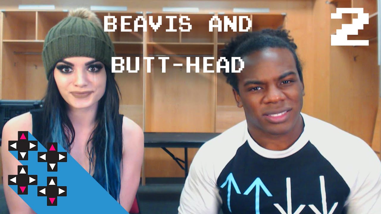 Farting on command? (Beavis & Butt-Head w/ Paige Part 2) — Superstar ...