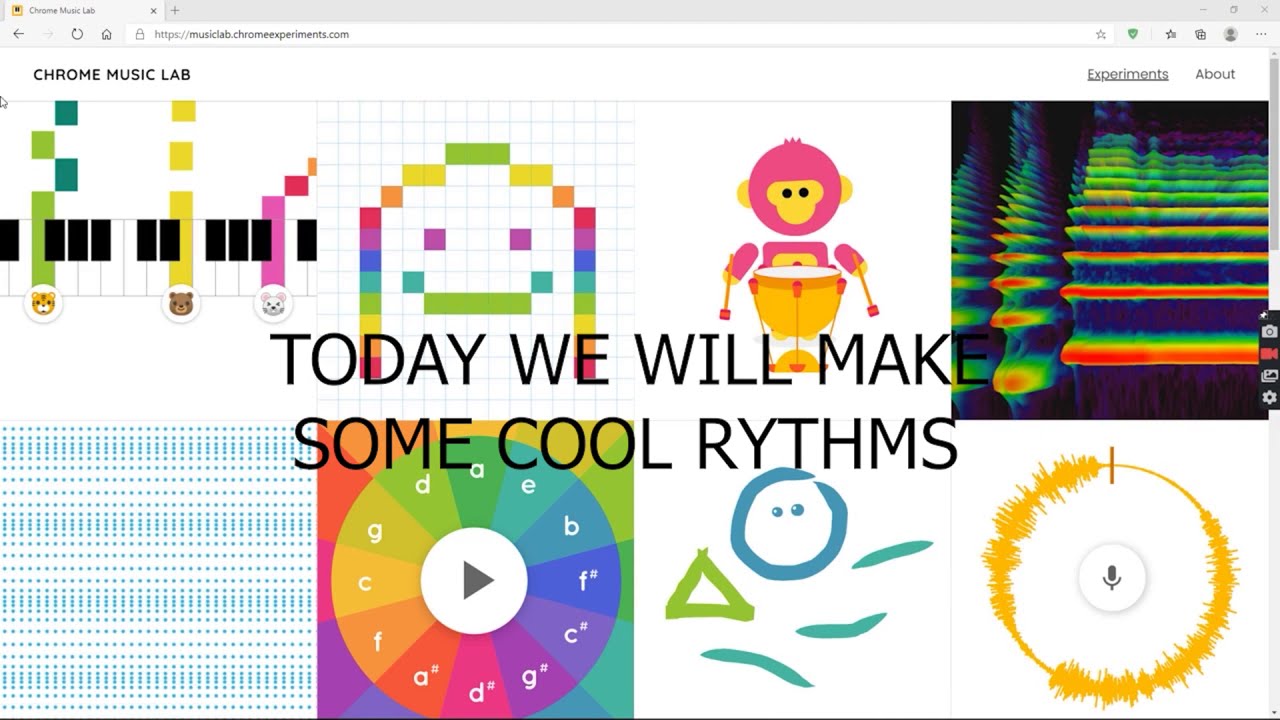 The Perfect Rythm on Chrome Music Lab - YouTube