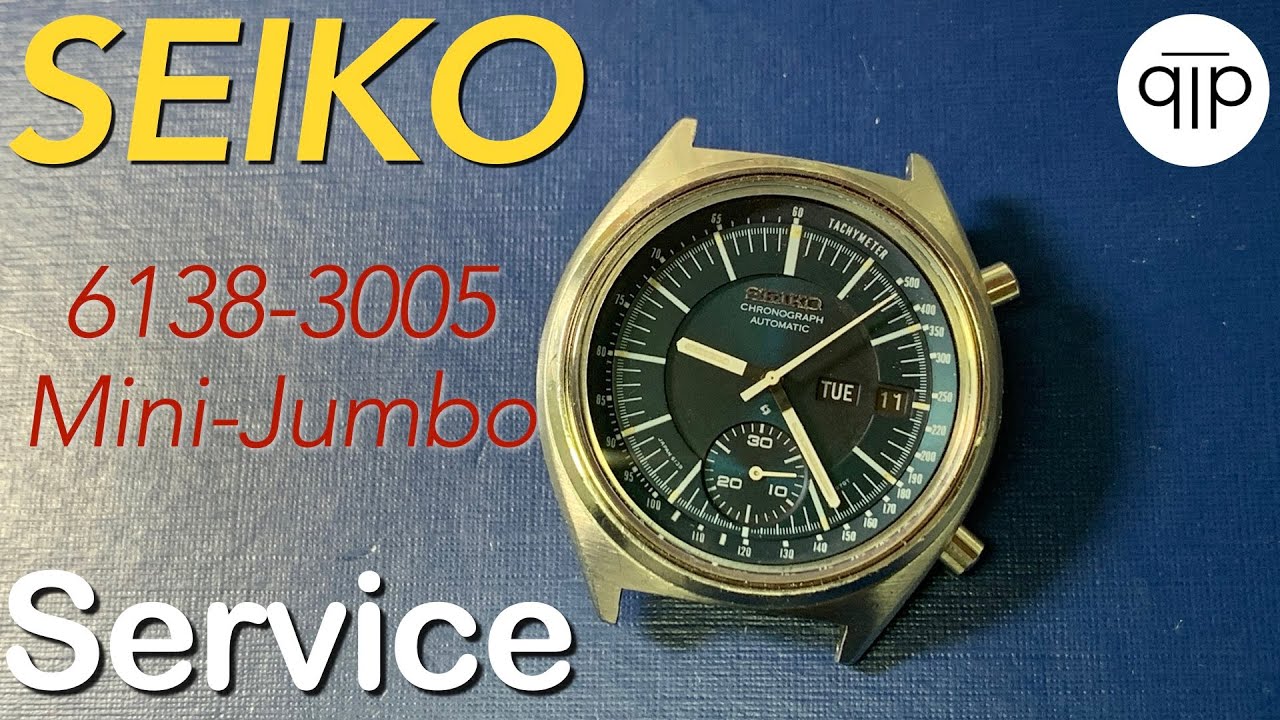 For L.Z. -- Seiko 6139-7070 "Mini Jumbo" Service and restoration - YouTube