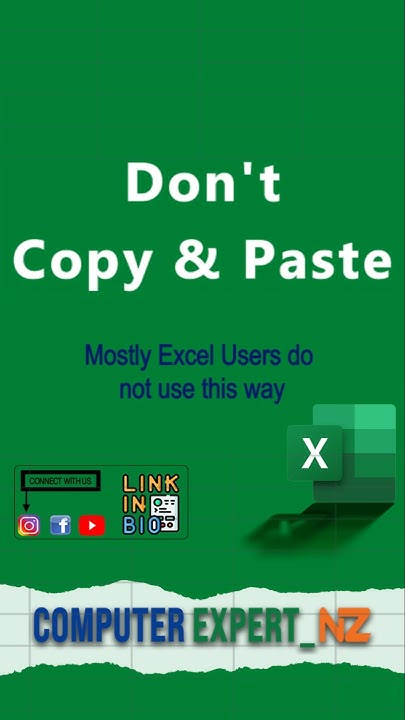Don't copy and paste in Excel‼️ Instead Use Amazing Function #exceltips #excel #exceltricks # ...