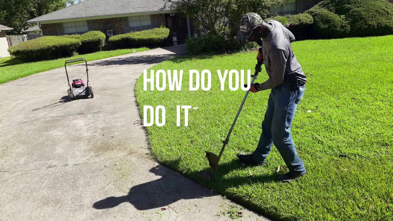 Edge With A String Trimmer, See Every Property!! Lawn Care Is Good ...