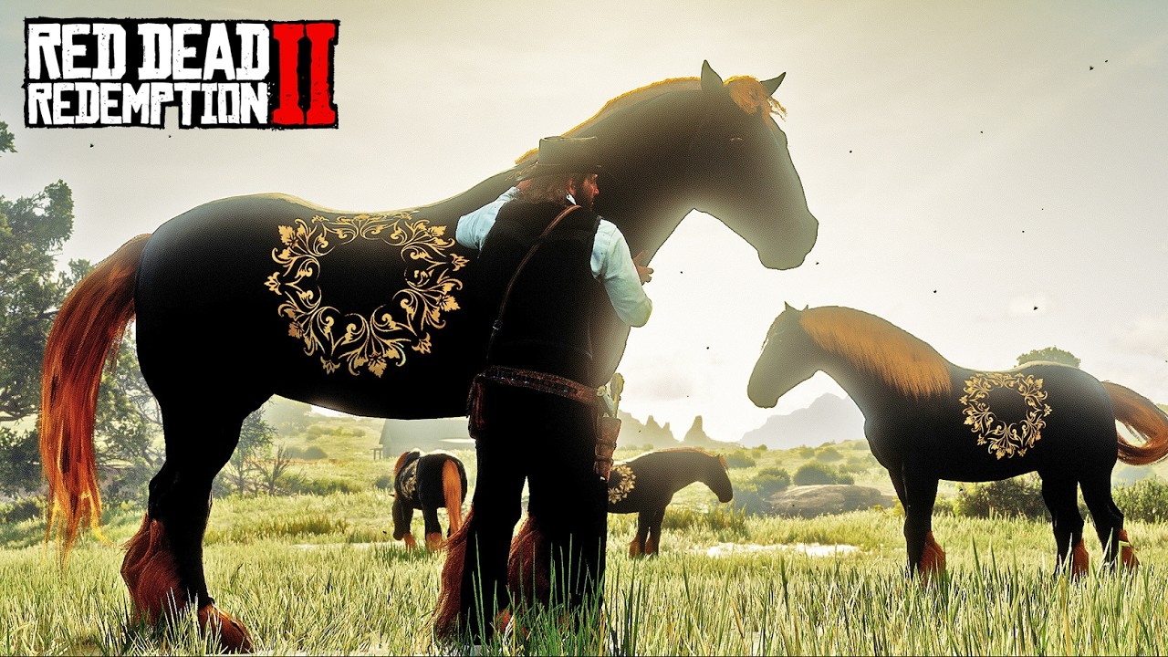 Arthur Discovers Rare Black and Gold Solaris Horse at Heartland ...