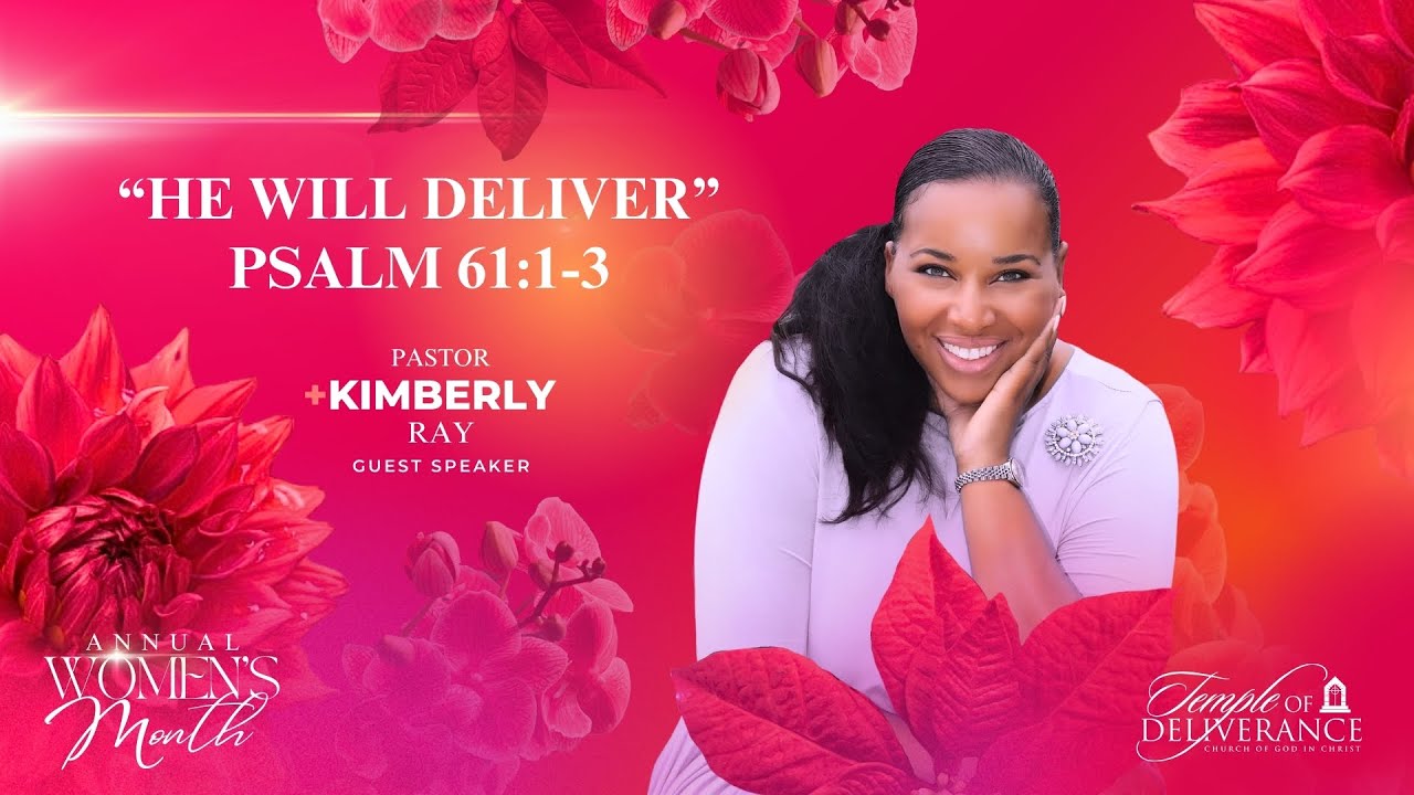 Temple of Deliverance LIVE! | 2024 Women's month Guest Speaker: Pastor ...