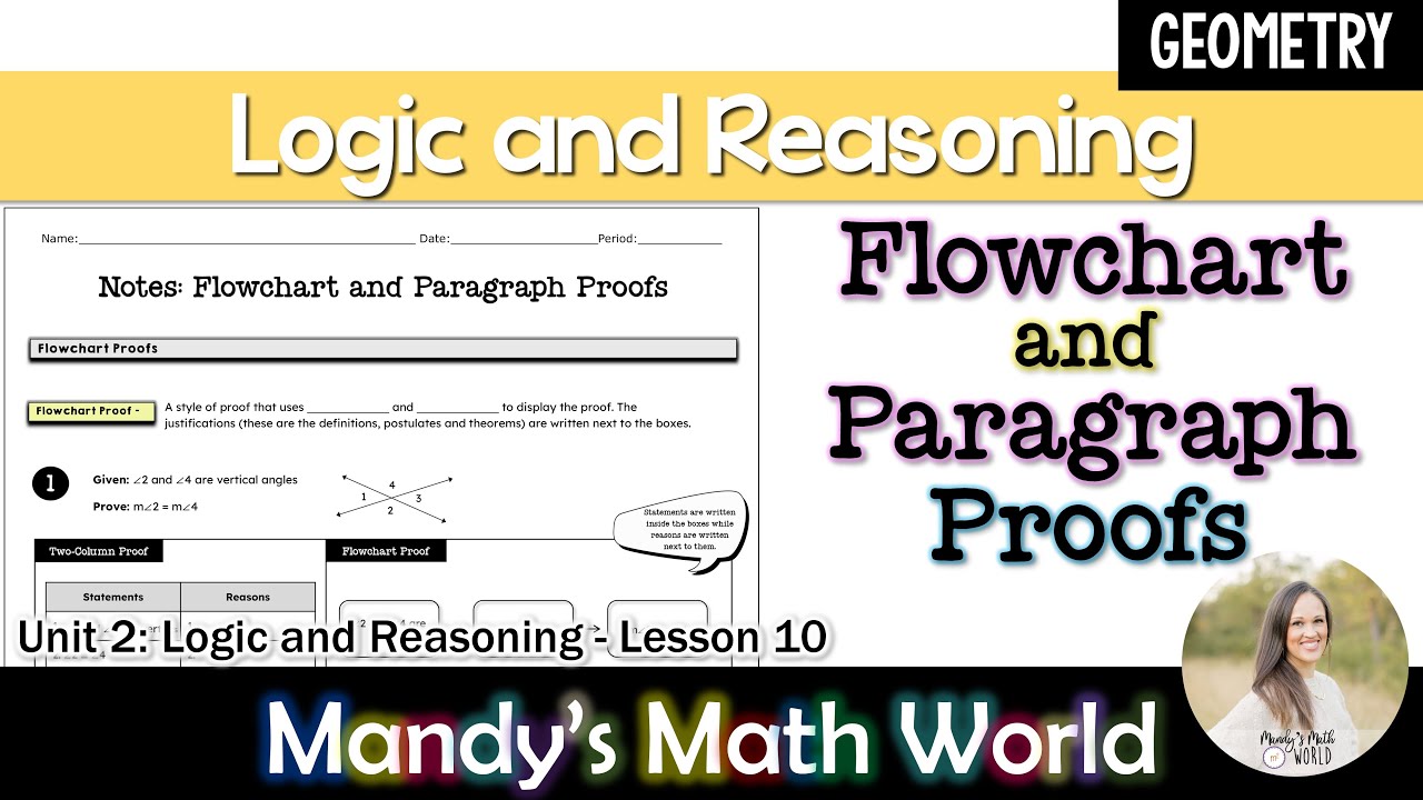 Flowchart and Paragraph Proofs - YouTube