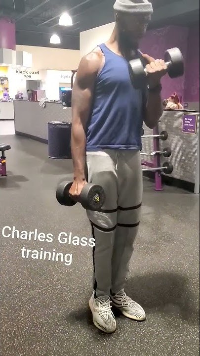Charles Glass curls make your biceps pop every pull!!! - YouTube
