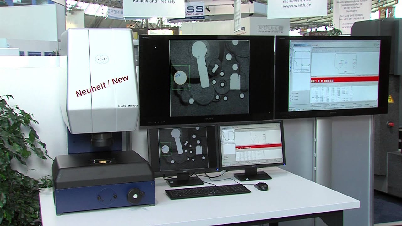 Werth QuickInspect: Schnelle Messung im Sehfeld - YouTube
